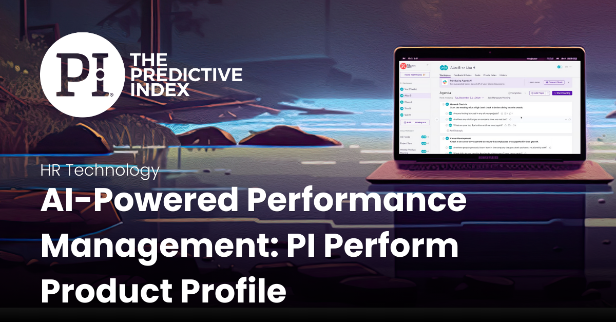 Performance Management for Future-Proof Organizations with Adam Berke: a PI Perform Product Profile